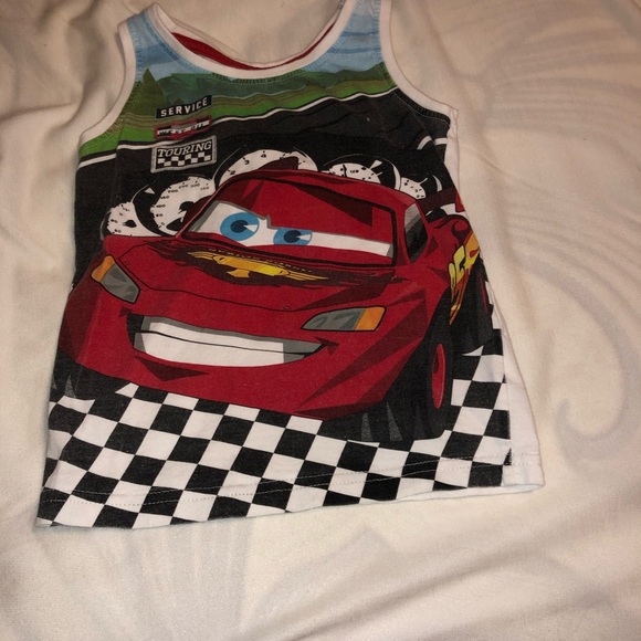 Disney | Shirts & Tops | Disney Cars Tank Top Size 23 3itemsfor2 | Poshmark